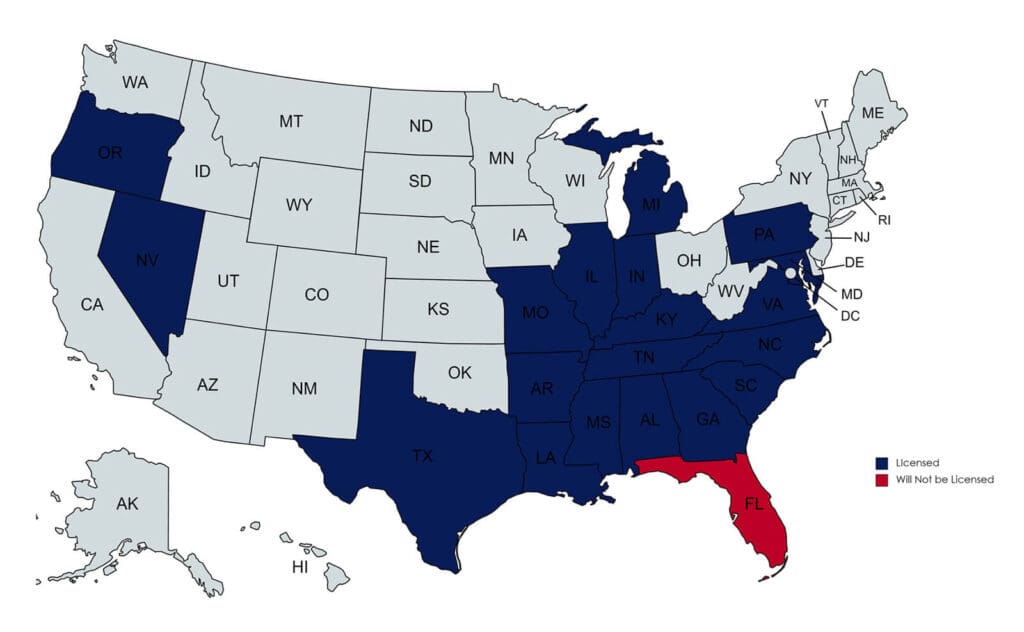 Service Area - Compass Insurance Group